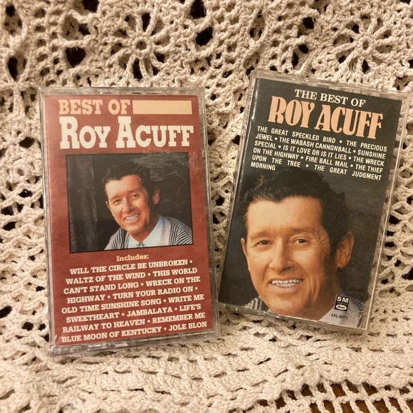 Media | Roy Acuff Best Of Vintage Cassette Collection 2 Items Country ...